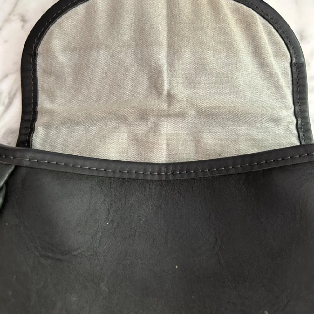 J.W. Hulme Co. | Bags | Jw Hulme Legacy Medium Saddle Bag Black | Poshmark